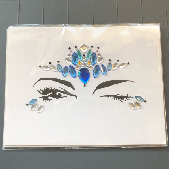 Makeup | Rave Festival Face Gem Jewel Sticker | Poshmark